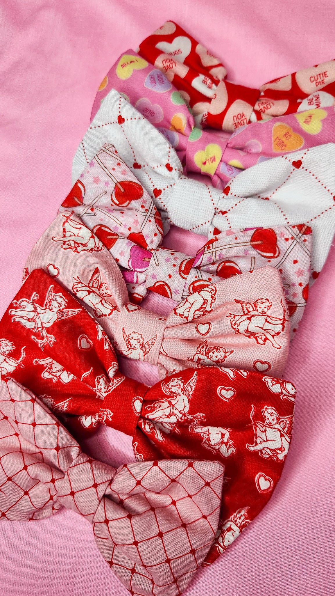 Red heart lollipop hair bow, lovecore galentine gift, Valentine's Day ...